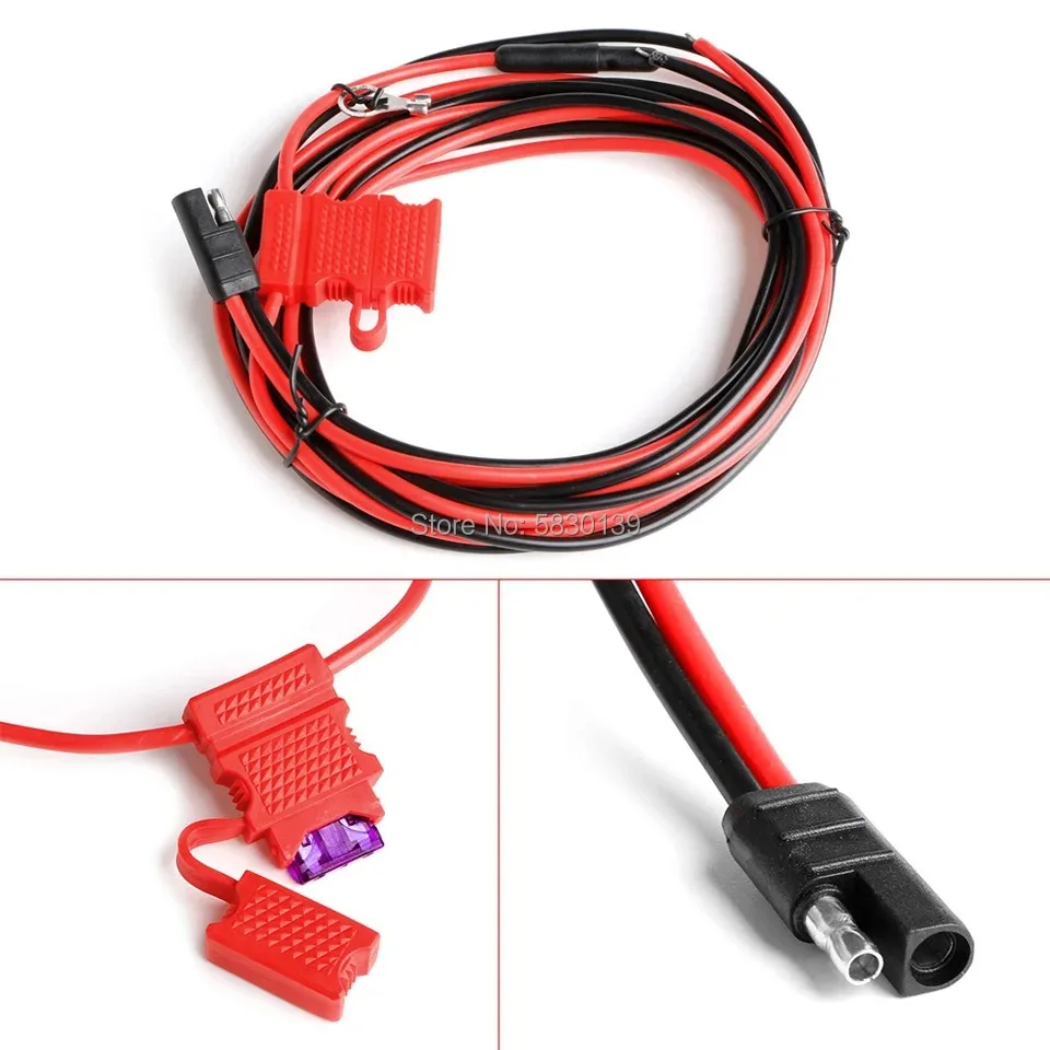 DC Power Cable Cord 12V Accessories for Motorola Mobile Car Radio GM300 ...