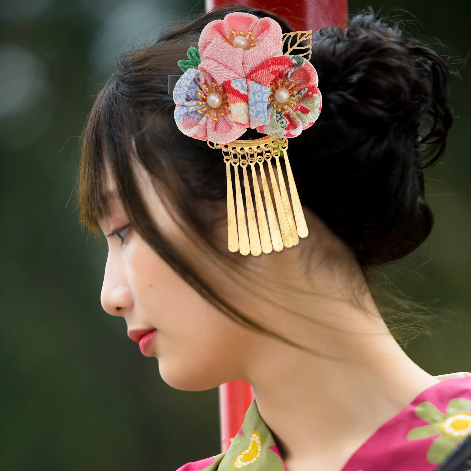 Geisha Inspired Hair