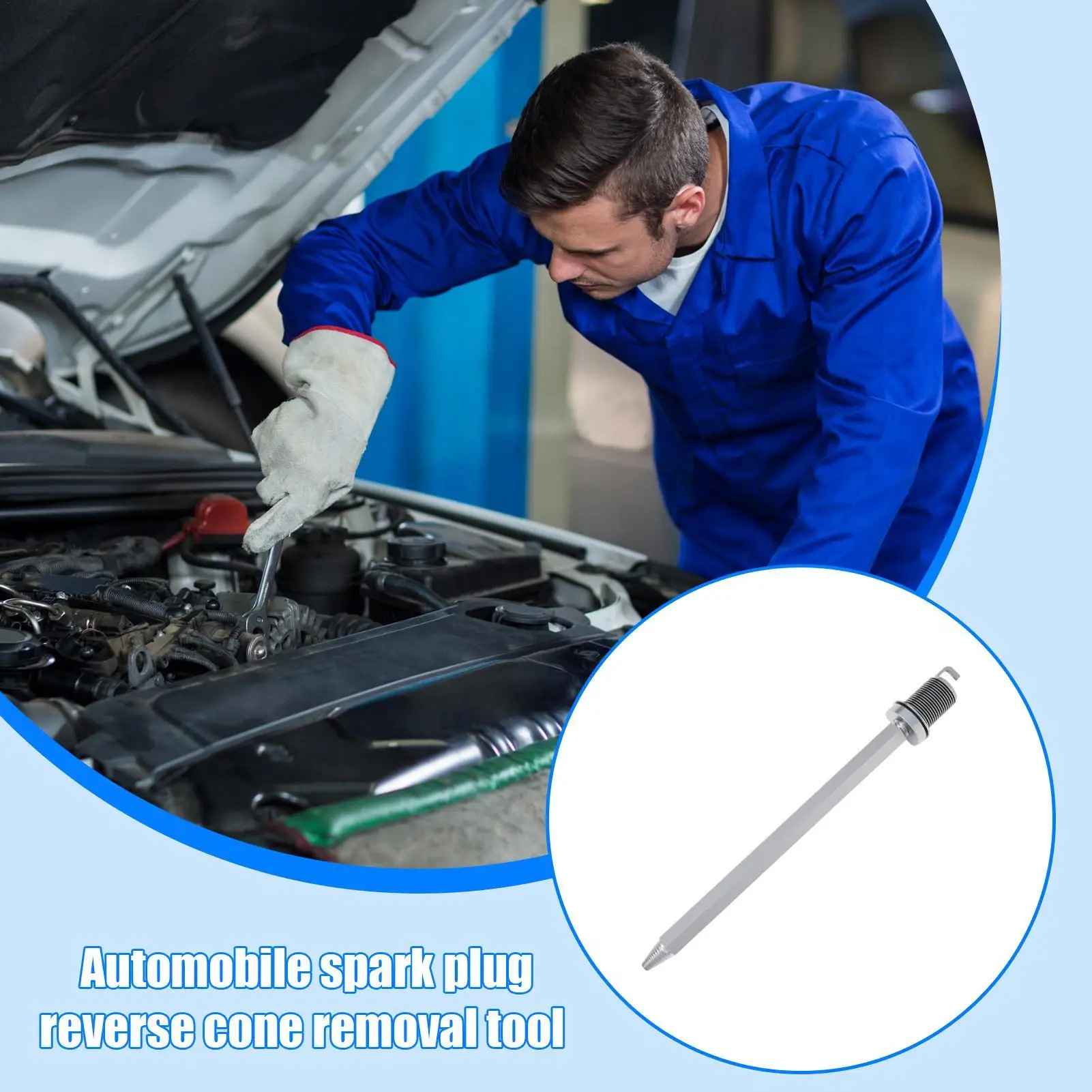 Screw Remover Rusted Screws Nuts Tool Precision Spark Plug Remover For ...