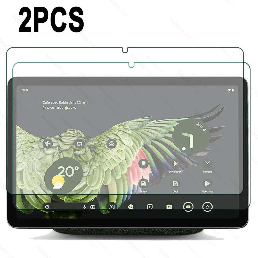 2-Pieces-HD-Scratch-Proof-Screen-Protector-Tempered-Glass-For-Google ...