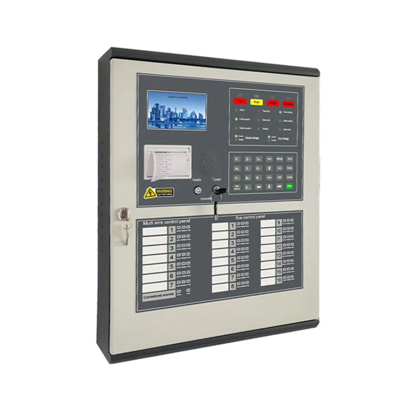 Panel-de-Control-de-sistema-de-alarma-contra-incendios-convencional-de ...