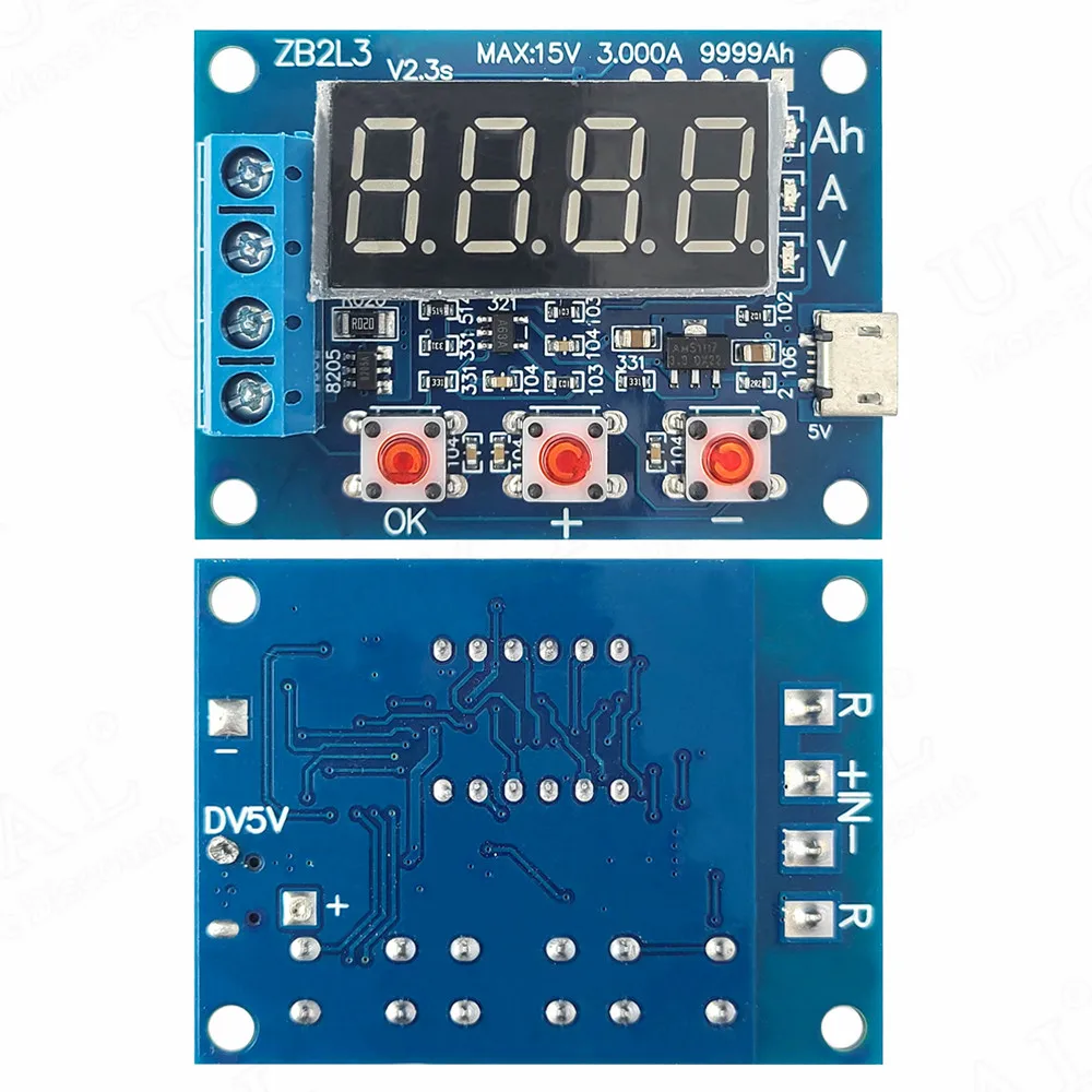 ZB2L3-Battery-Capacity-Tester-Module-LED-Digital-Display-18650-Lithium ...