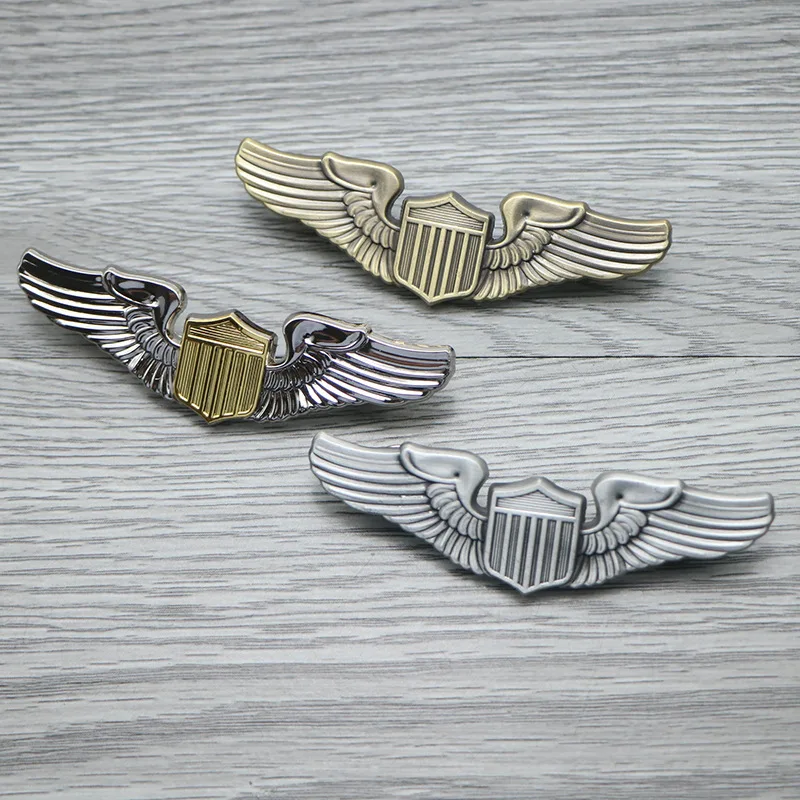 Aviation Wings Pin - Premium Pilot Badge for Aviation Enthusiasts ...