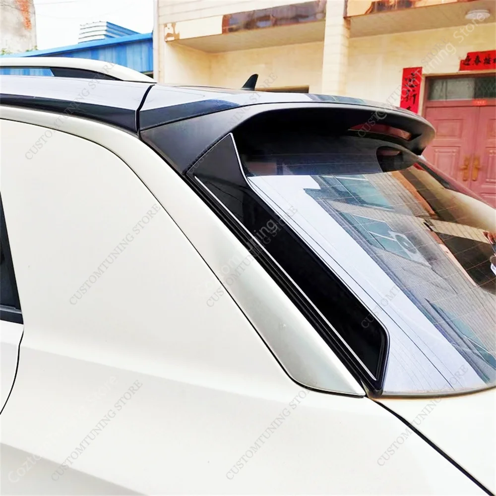 Car Rear Window Spoiler Splitter For VolksWagen T-Roc MK1 A11 TSI TDI R ...