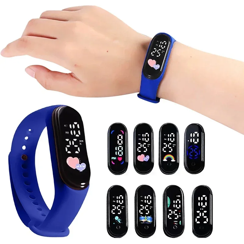 Waterproof-Smart-Touch-Screen-Kids-Led-Watches-Outdoor-Sports-Bracelet ...