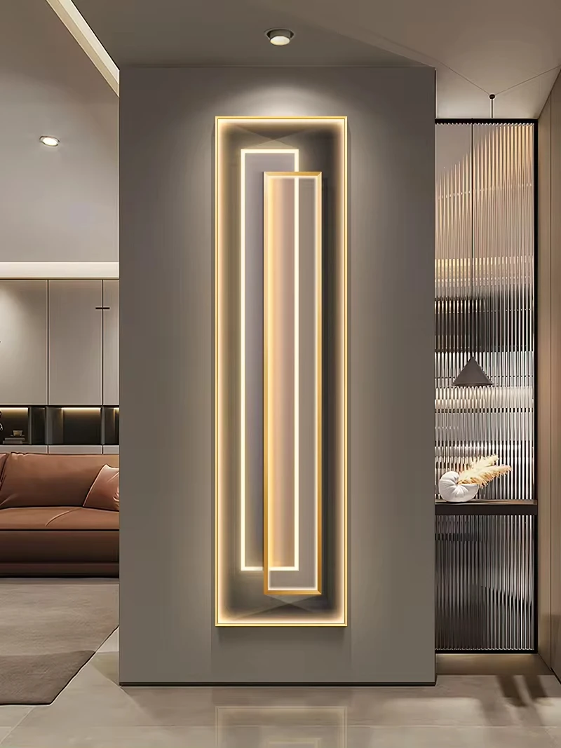 Modern Creative Art Decorative Painting Light Led Hanging Painting ...