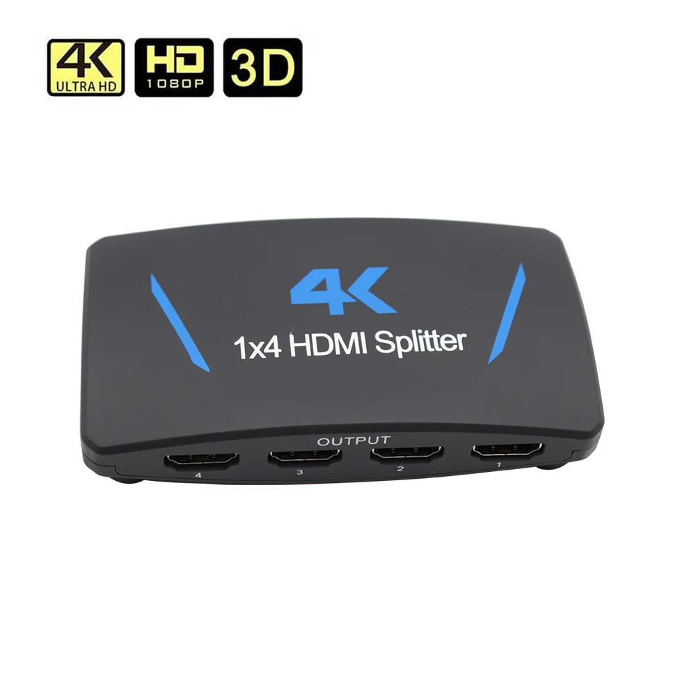 4k Hdmi Splitter Full Hd 1080p Video Switch | 1x4 Hdmi Splitter ...
