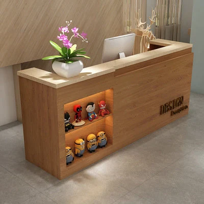 Wood Cash Counter Design