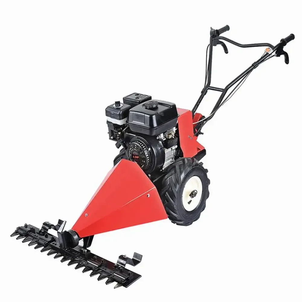 Hand-push-mower-walk-behind-trimmer-self-propelled-weeding-machine-agricultural-orchard-diese ...