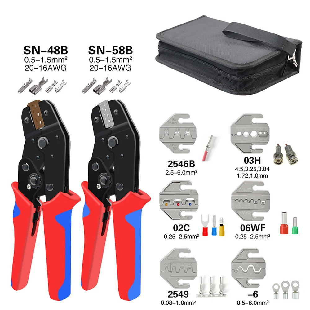 Multi-Jaw-Crimping-Pliers-For-Car-Plug-in-Bare-Terminal-Insulation ...