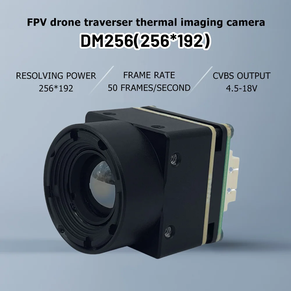 New-FPV-High-Resolution-Thermal-Imager-DM256-256X192-12um-50HZ-OEM-CVBS ...