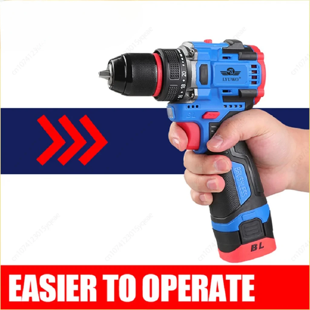 Pistol-Drill-Multifunction-Electric-Screwdriver-Combination-Drill-Set ...
