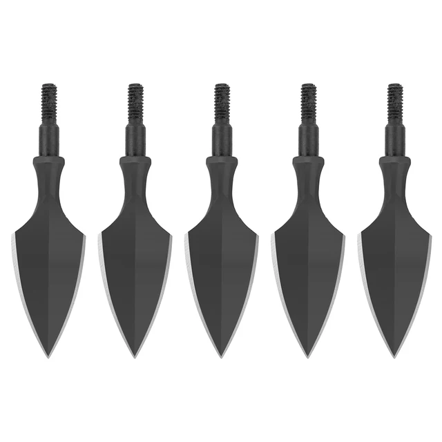 6/12pcs Archery 180-200grain Retro Arrowhead High Carbon Steel Blades ...