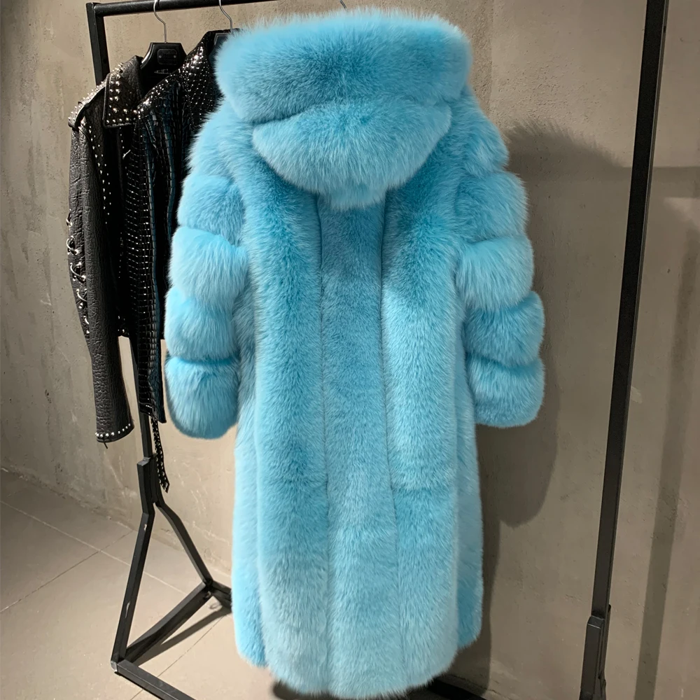 Hooded-Fur-Coat-Long-Women-Real-Fox-Fur-Cloth-Winter-Warm-Natural-Fur ...