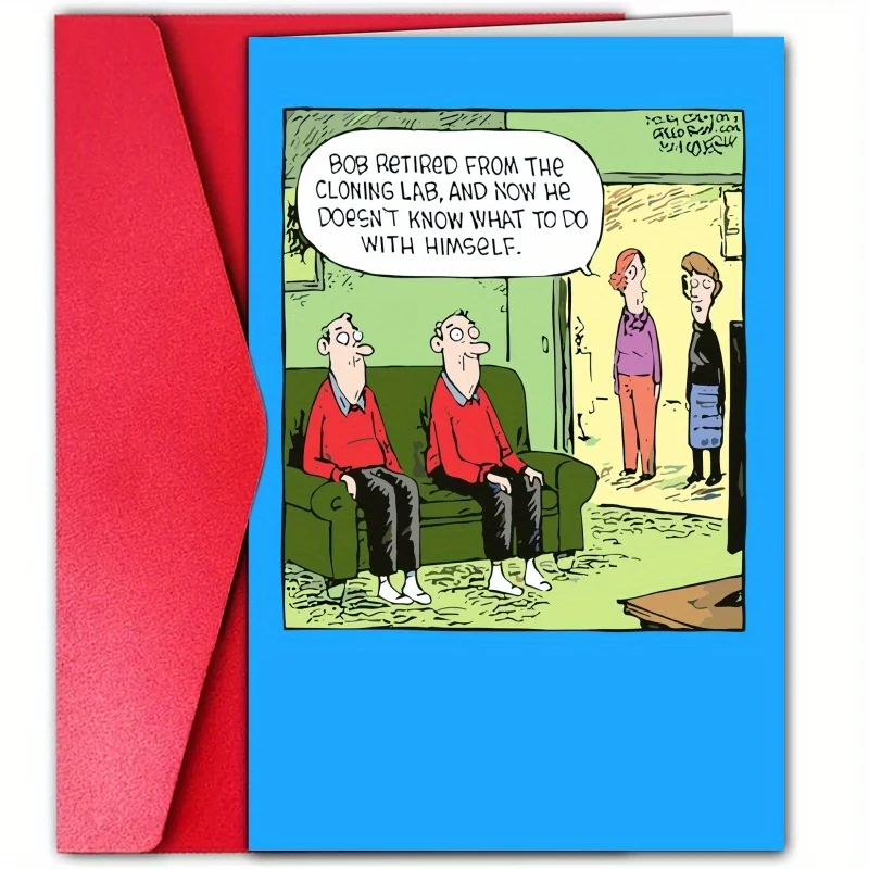 1pc Funny Retirement Card Humorous Retirement Card Hilarious Retirement