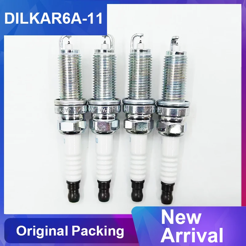 4/20pcs DILKAR6A-11 9029 Dual Iridium Spark Plug For Nissan Sentra ...