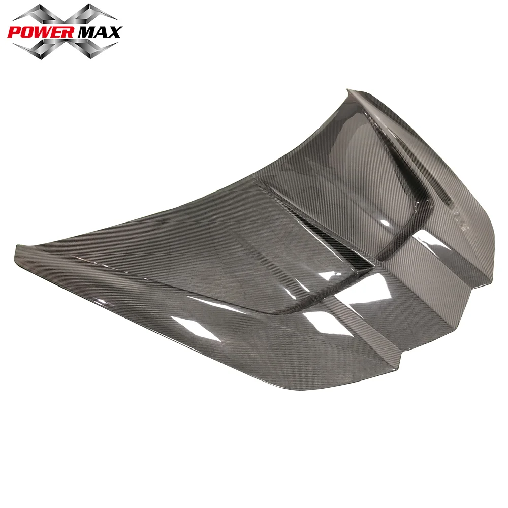 Carbon-Fiber-Front-Hood-For-Chevrolet-Corvette-C8-Body-kit-ST-Style ...