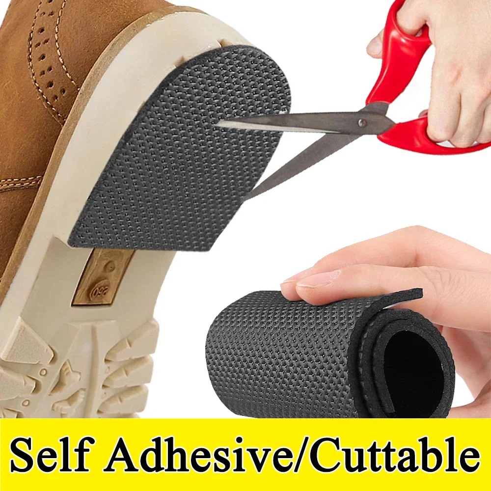 Strong-Self-Adhesive-Cuttable-Grid-Pattern-Anti-slip-Shoe-Soles ...