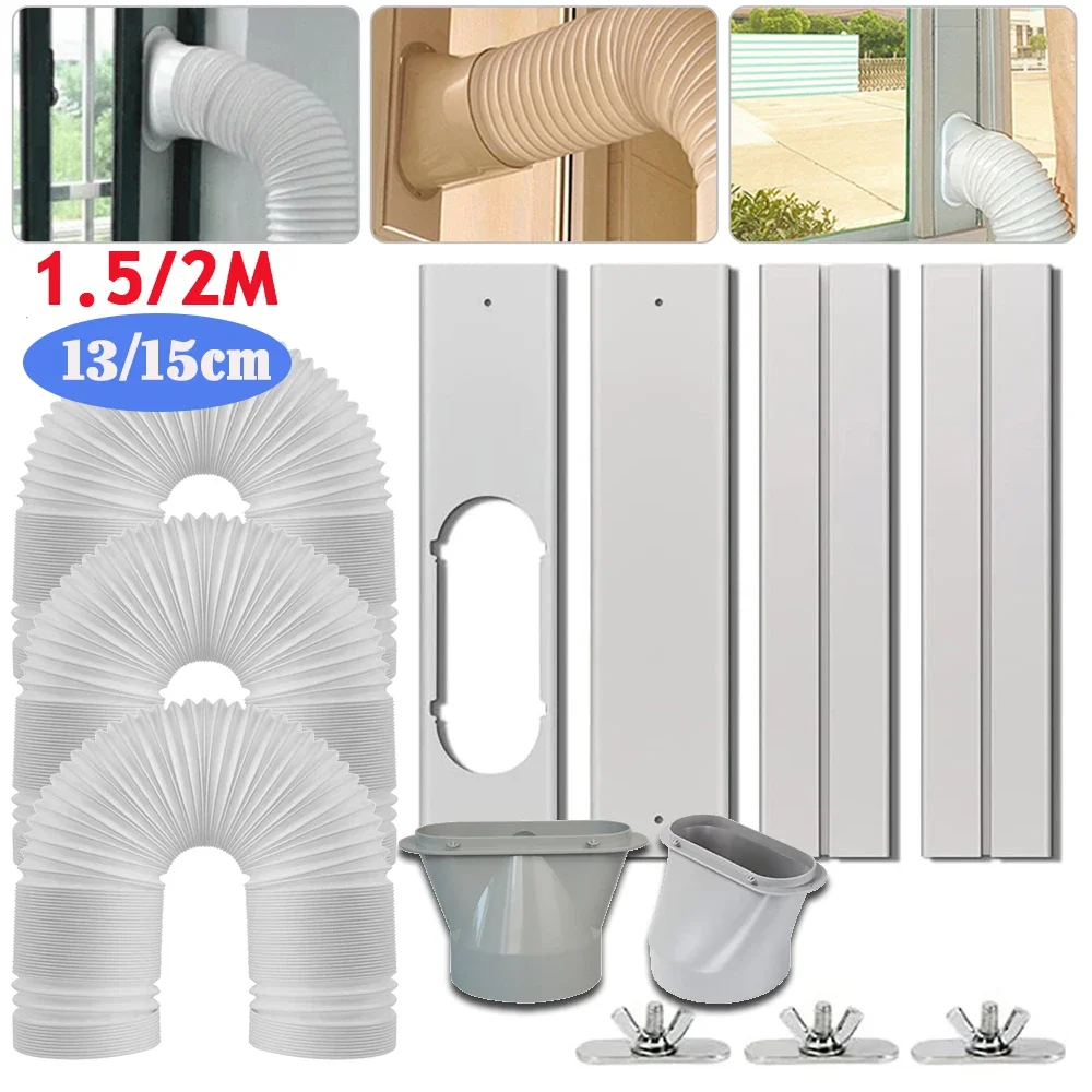 Air-Conditioner-Window-Vent-Kit-Universal-Coupler-Adjustable-Window ...