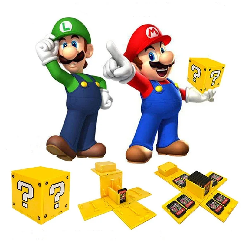 Mario Storage Bin: The Ultimate Solution for Super Mario Game Card ...