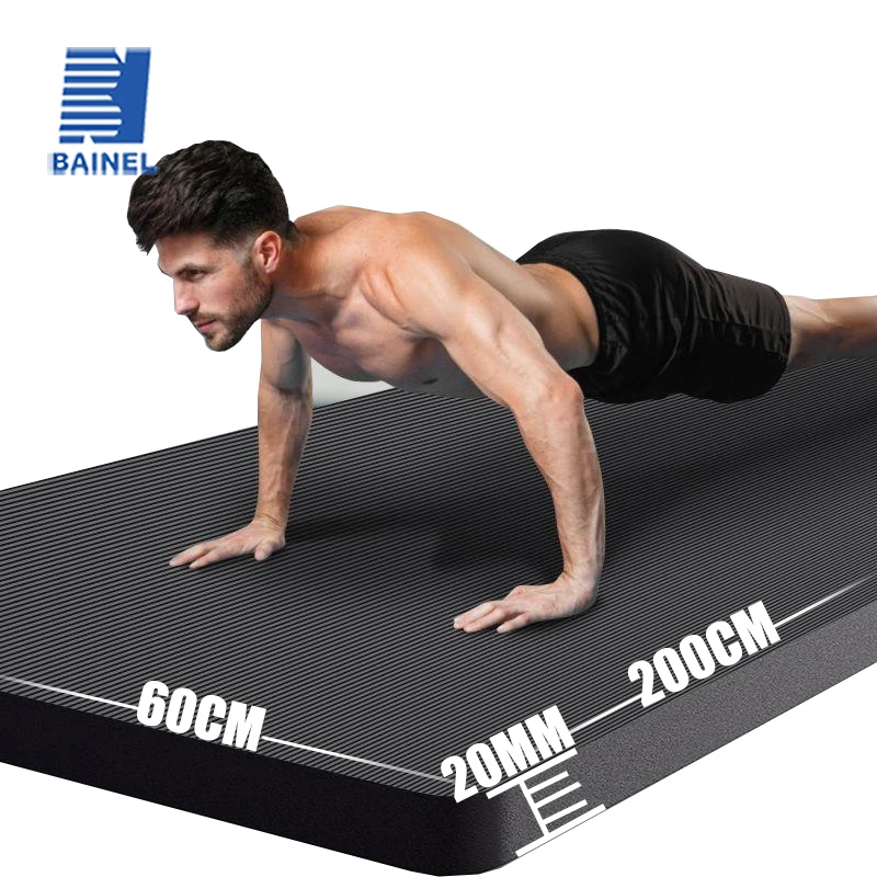 20MM-Yoga-Mat-Environmental-Protection-Anti-Slip-Sports-Fitness-Comfort ...