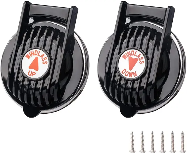 Marine 1Pair Anchor Winch Contains 1 Up And 1 Down For Boat Windlass ...