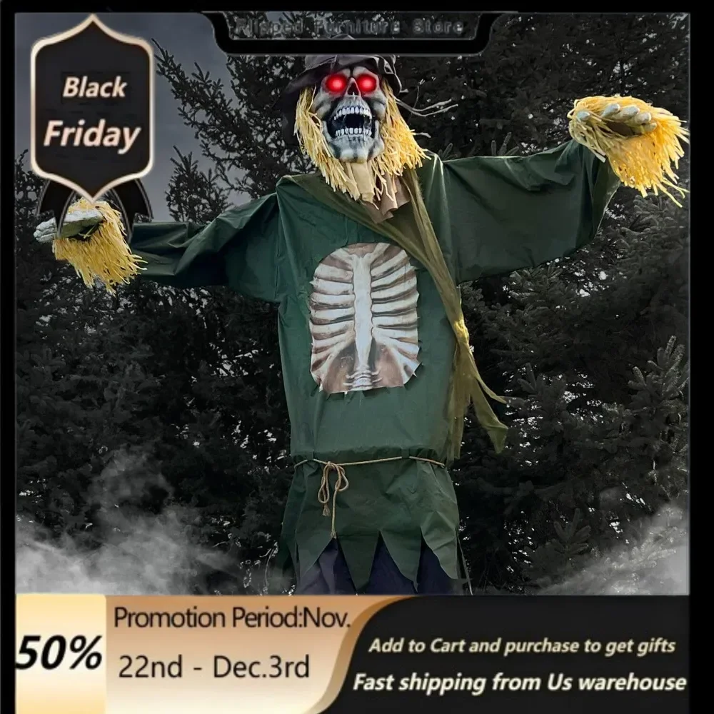 Halloween-Decoration-15ft-Animatronic-Scary-Talking-Scarecrow-with ...