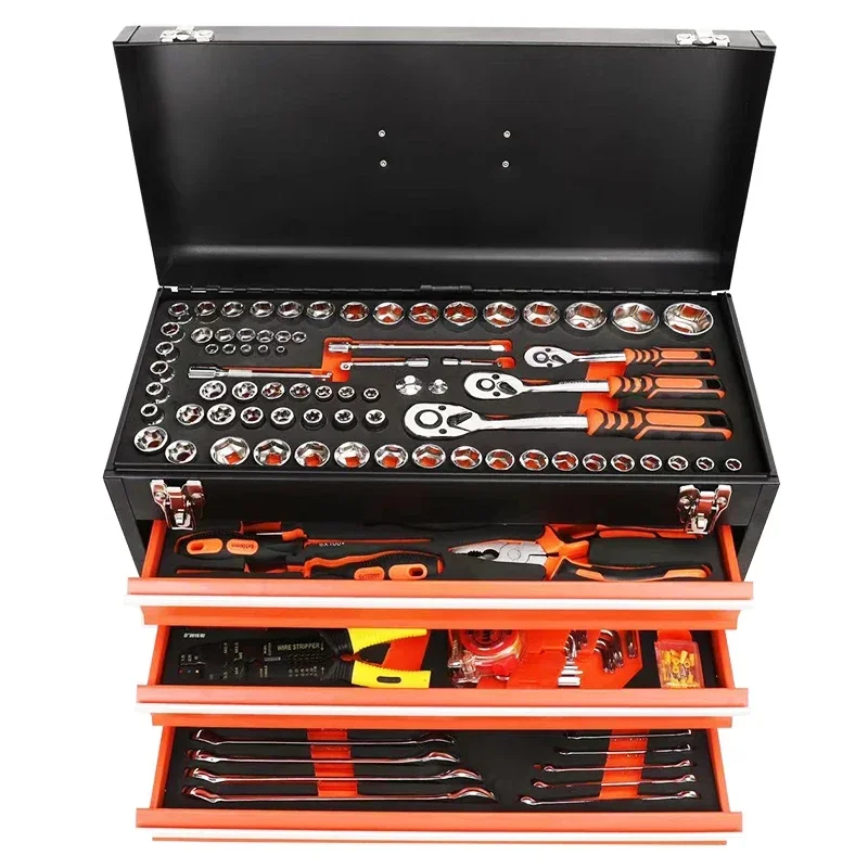 2024-New-Design-Useful-Tool-Box-With-Hand-Tool-Sets-For-Garage-Storage ...