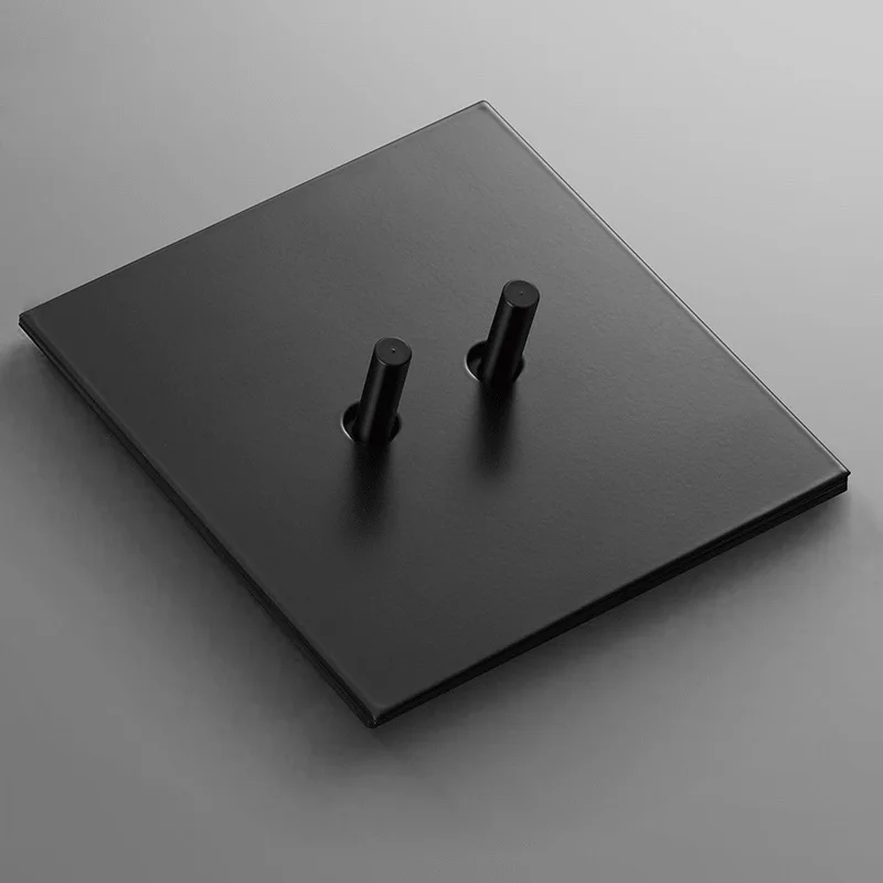 Wall Stainless Steel Panel Toggle Switch Brass Lever 1-4 Gang 2 Way Vintage Lighting Switch Wall ...