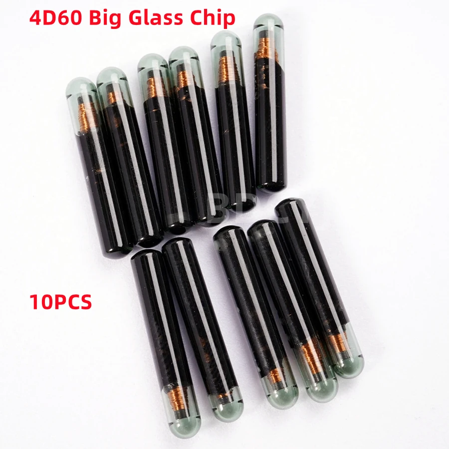 10/20/50PCS D60 Big Glass Chip 4D60 4D 60 Car Key Chip For Ford 4D ID60 ...