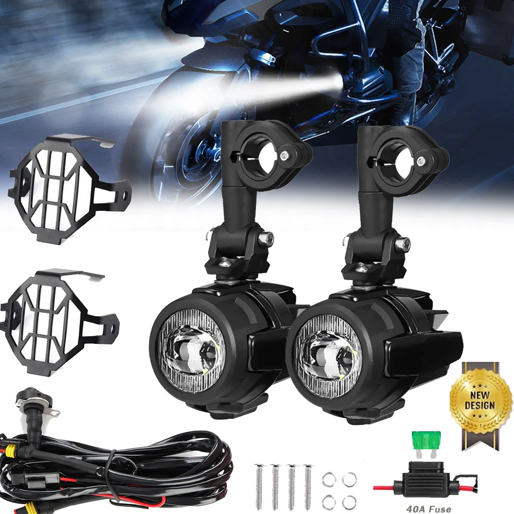 Universal-Motorcycle-Headlight-Super-Machu-Mile-Long-Range-Lighthouse ...