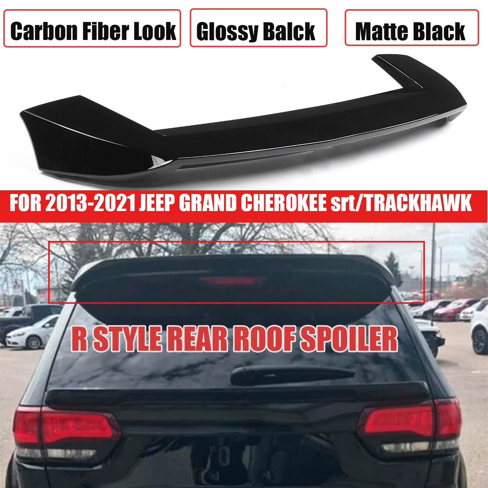 FOR-2013-2020-JEEP-GRAND-CHEROKEE-srt-TRACKHAWK-R-STYLE-REAR-ROOF ...