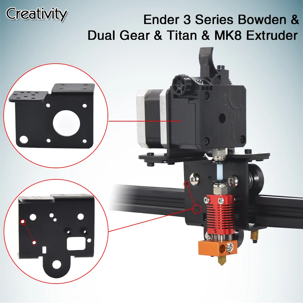 Kit-de-mise-niveau-Ender3-Direct-Drive-ensemble-rapide-de-conversion-compatible-avec-les ...