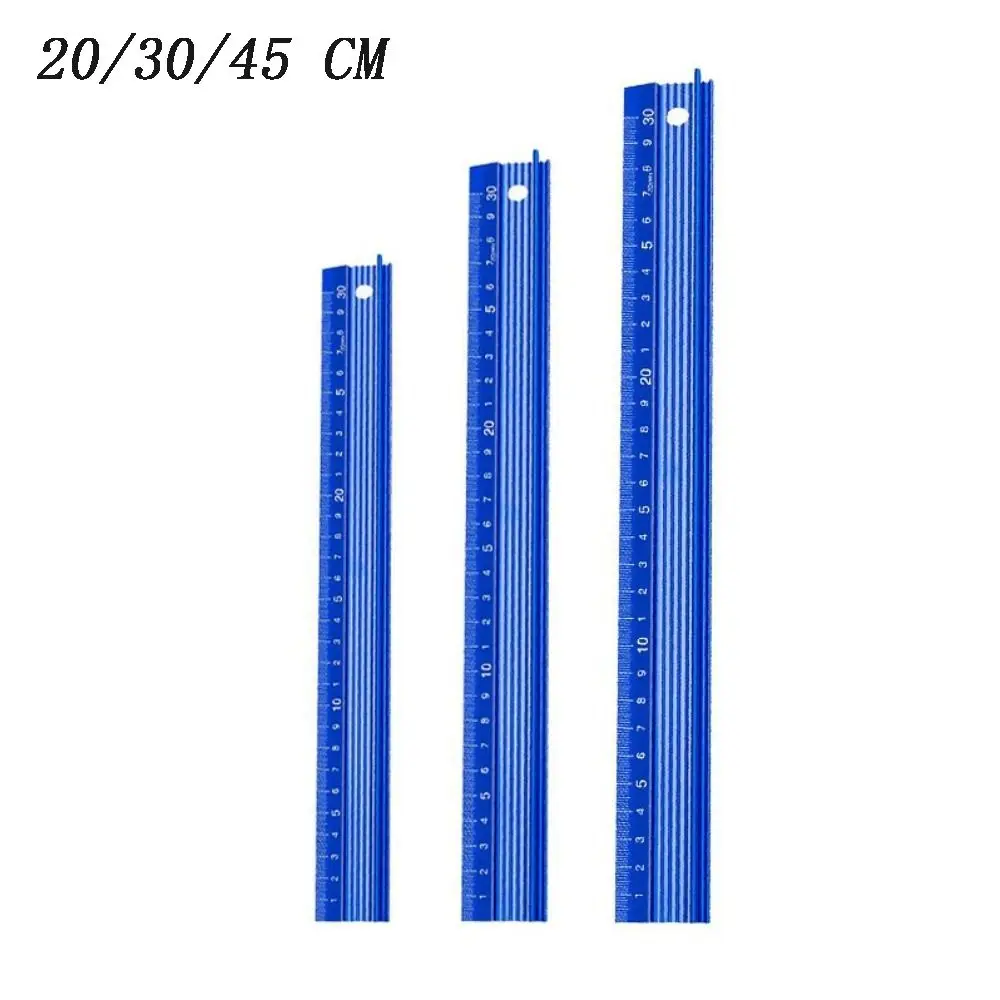 20-30-45CM-Metal-Anti-Slip-Laser-Calibration-Ruler-Cutting-Drawing-Tool ...