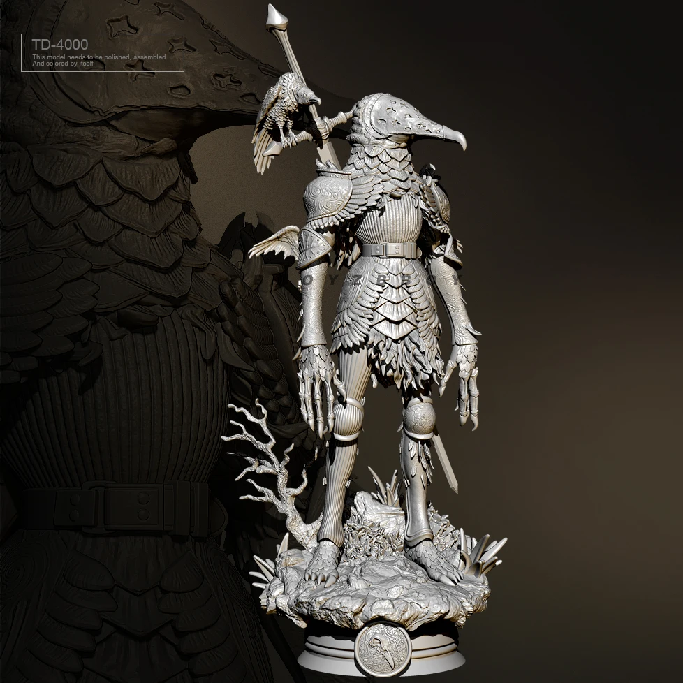 40mm-55mm-80mm-Resin-model-kits-figure-colorless-and-self-assembled-TD ...