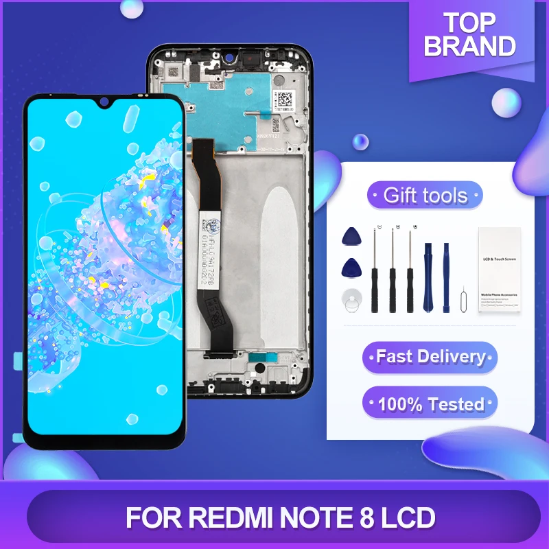 Pantalla-Lcd-de-6-3-pulgadas-para-Xiaomi-Redmi-Note-8-digitalizador-de ...