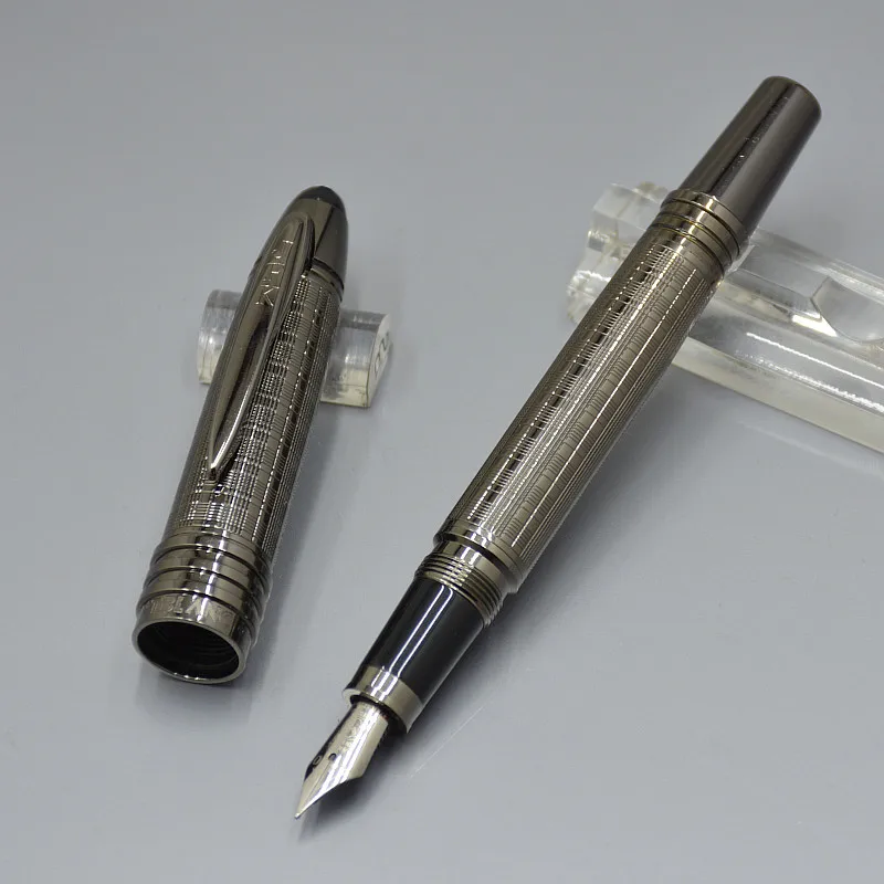 Luxury MB John Kennedy Fountain Ink Pens Grey Silver Black Blue ...
