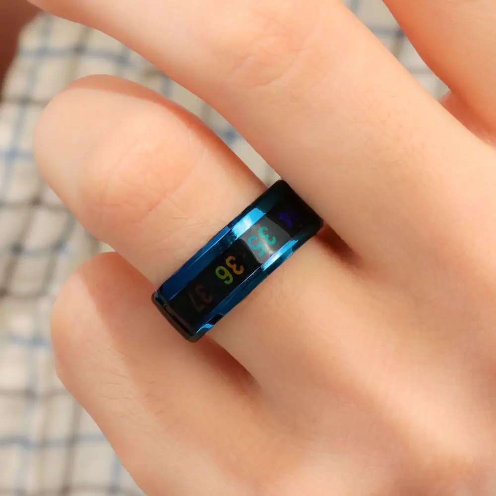 Hot-Smart-Jewelry-Gift-Creative-Stainless-Steel-Temperature-Measurement ...