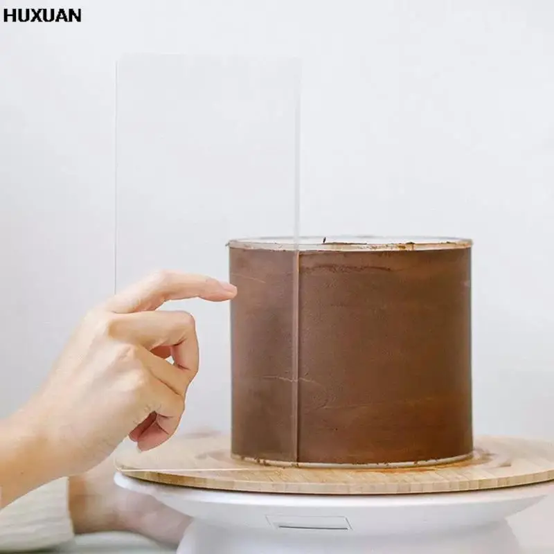 Transparent-Cake-Cream-Scraper-Cake-Making-Scraper-Rectangular-Acrylic ...