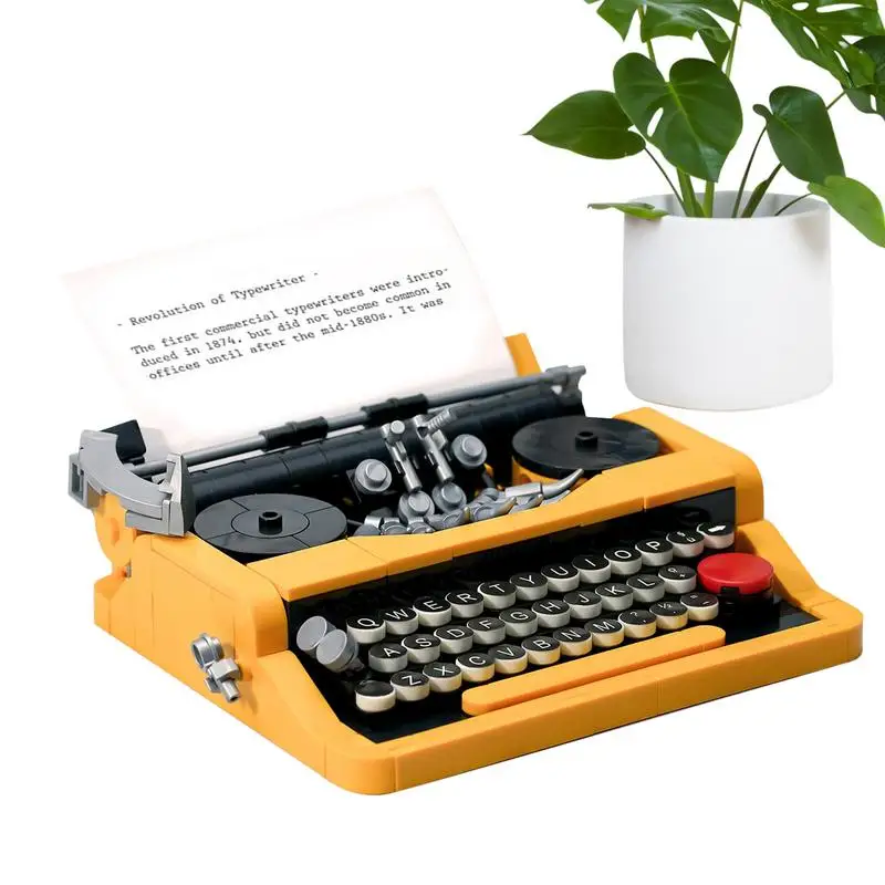 DIY-Retro-Mechanical-Typewriter-Typer-Keyboard-Marking-Machine-Model ...