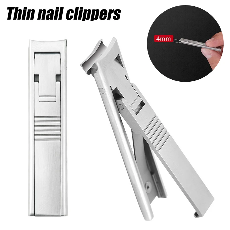 2023-NEW-1pc-Ultra-Thin-Nail-Clippers-Stainless-Steel-Hand-Toe-Nail ...