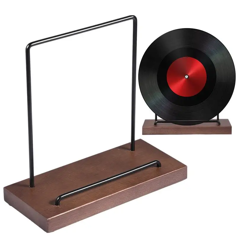 Vinyl-Record-Organizer-Desktop-Record-Player-Disc-Stabilizer-Wood ...