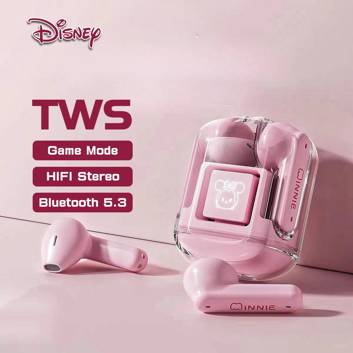 Disney-Minnie-Mickey-TWS-Earbuds-HIFI-Stereo-Sound-Bluetooth-5-3 ...
