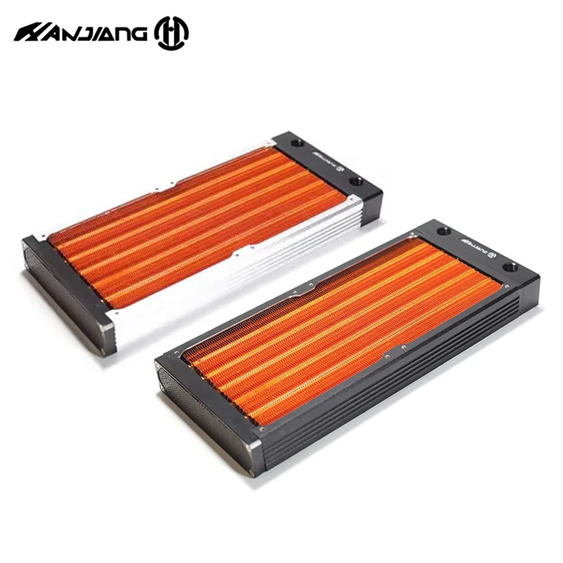 HJ-240MM-Copper-Radiator-For-Computer-Split-Water-Cooling-Liquid-Loop ...