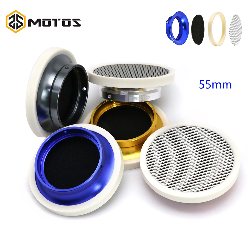 ZS-MOTOS-Motorcycle-Carburetor-55mm-Velocity-Stack-Air-Filter-Cup-With ...