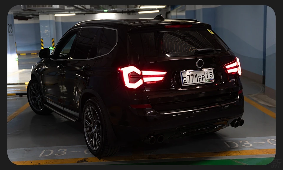 Car Styling Tail Lamp for BMW X3 Tail Lights 2010-2017 F25 LED Tail ...