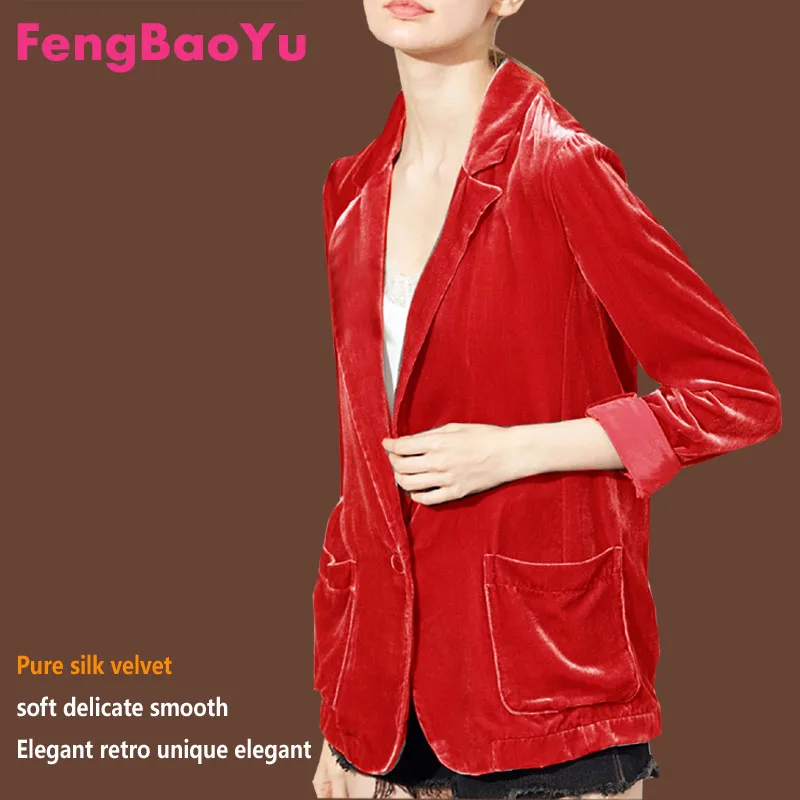 Fengbaoyu-Silk-Velvet-Spring-Autumn-Lady-Auit-Original-Design-Jacket ...