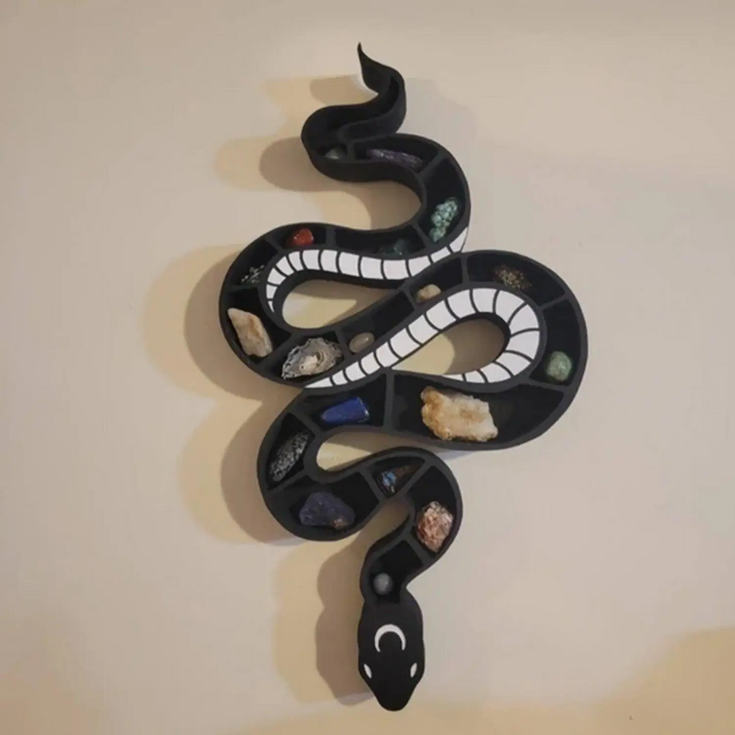 Luxury-Home-Decor-Snake-Shape-Wall-Storage-Shelves-Modern-Living-Room ...