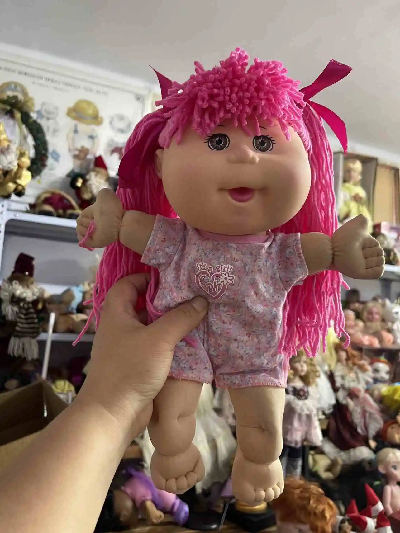 En existencia Muñeca Cabbage Patch original Muñeca de vinilo Linda ...