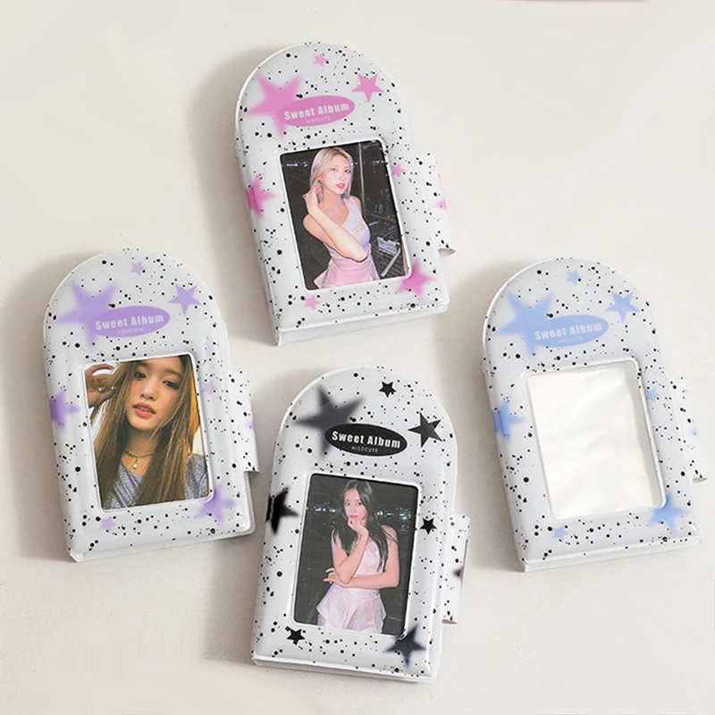 INS-Korean-3-Inch-Photocard-Holder-Stars-Print-Photo-Album-40-Pockets ...